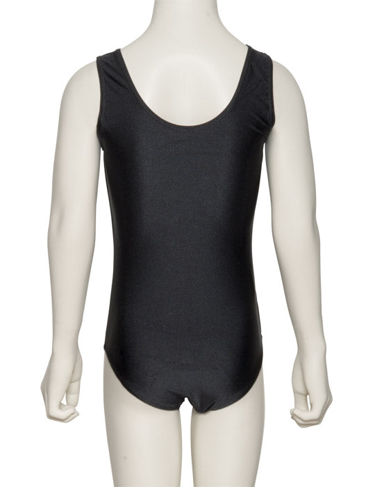 KDC026 Girls All Colours Nylon Lycra Sleeveless Plain Dance Gymnastics ...